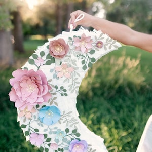 Floral Moon Piñata - Illuminate Your Celebration With Enchanting ...