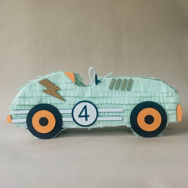 Vintage Race Car - Etsy