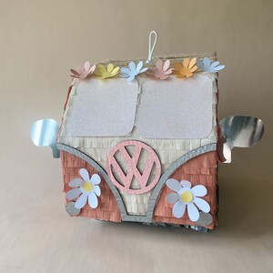 Groovy '60s Volkswagen Van Piñata - Retro Fun for Parties and Events - Etsy