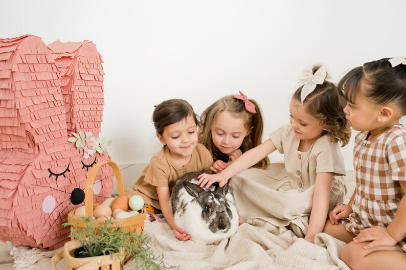 Springtime Bunny Piñata - Hop Into Fun at Your Easter Celebration! - Etsy