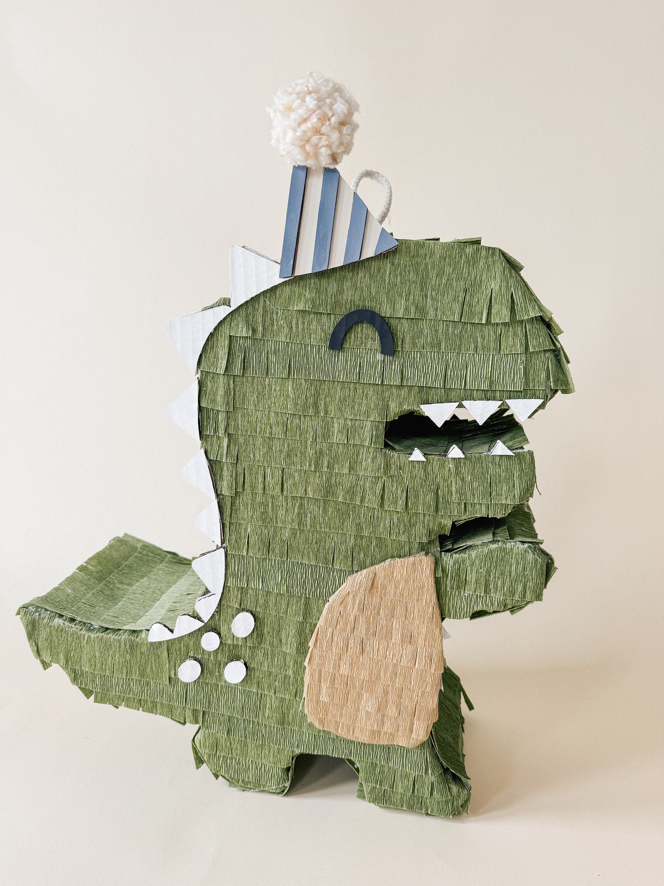 Dino Party Piñata – Handcrafted Dinosaur Piñata for Prehistoric ...