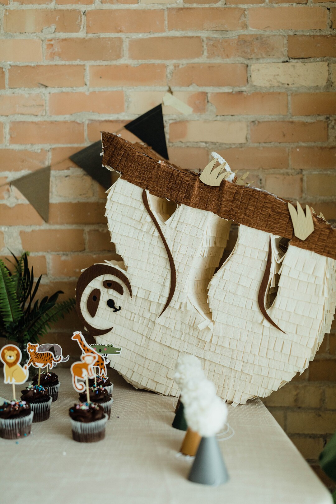 Sleepy Sloth Piñata - Hang Loose at Your Next Festive Gathering! - Etsy
