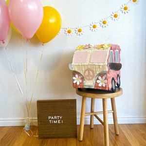 Groovy '60s Volkswagen Van Piñata - Retro Fun for Parties and Events - Etsy