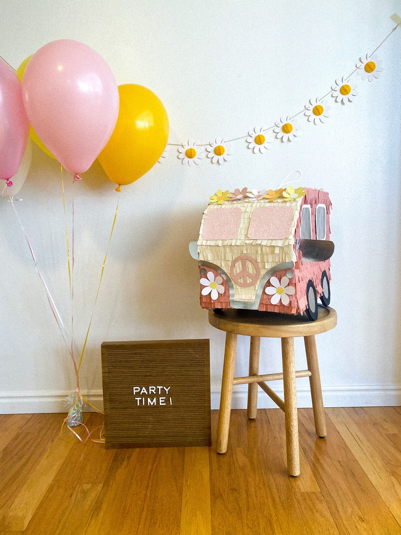 Groovy '60s Van Piñata - Retro Fun for Parties and Events - Etsy