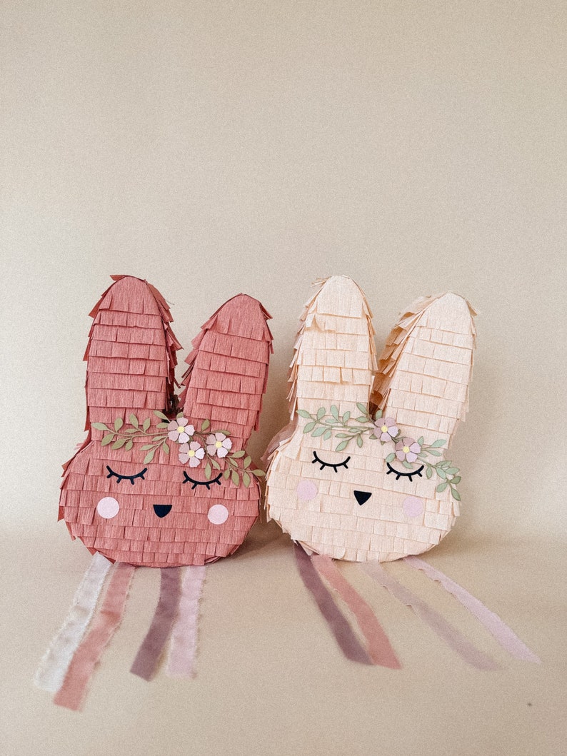 Springtime Easter Bunny Piñata - Leap Into Festive Fun! - Etsy