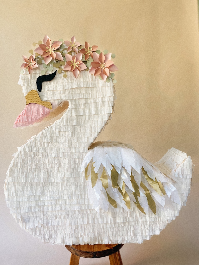Princess Swan Piñata Perfect for Princess-themed Celebrations ...