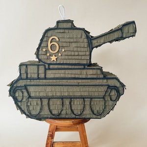 Tough Army Truck Piñata - Gear up for Action-packed Fun! - Etsy