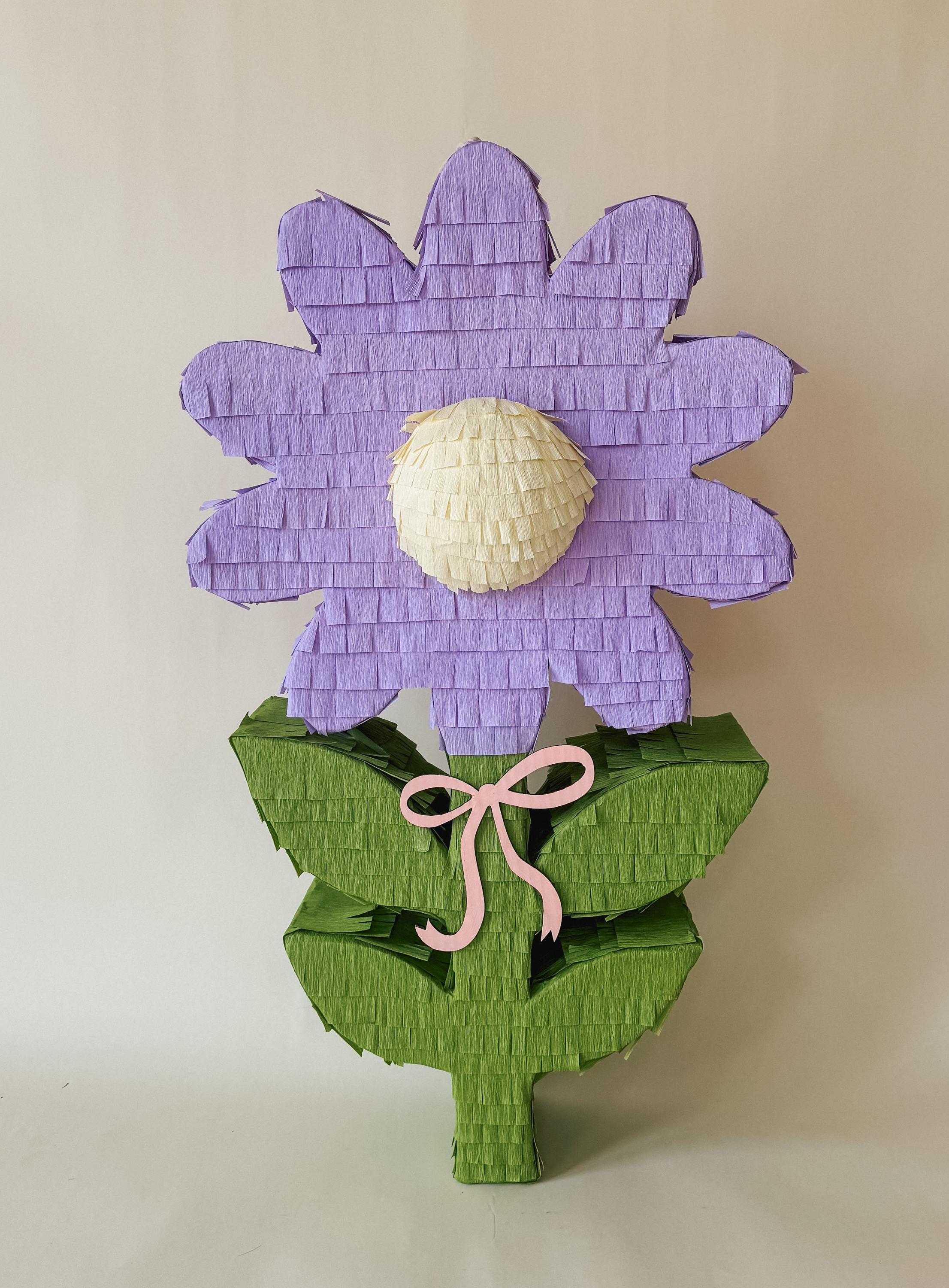 Whimsical Daisy Flower Piñata – Handcrafted Botanical Statement Piece ...