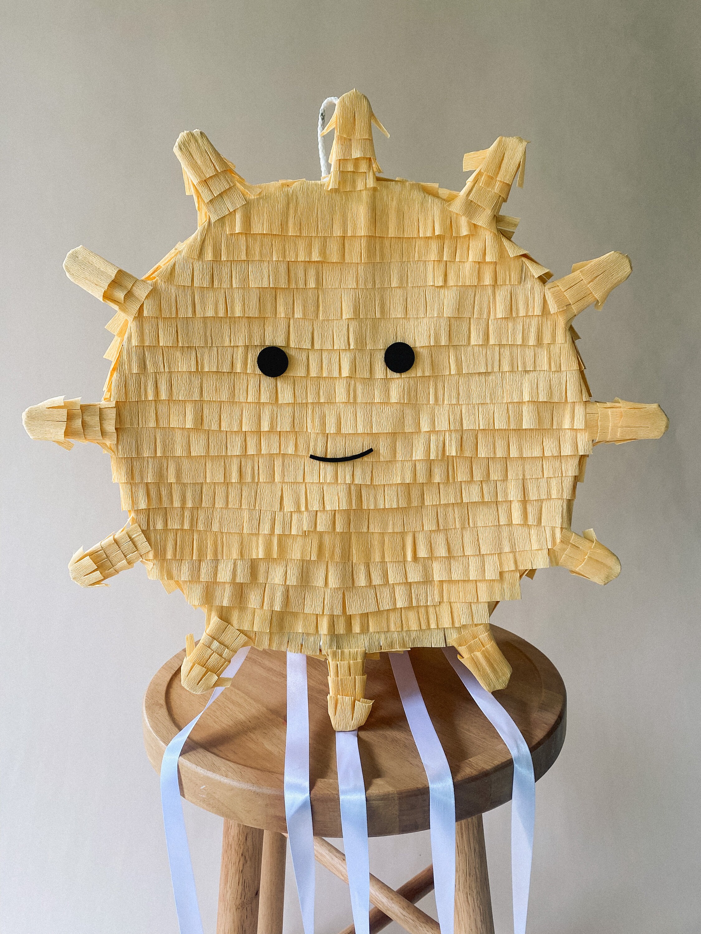 Radiant Happy Sun Piñata Brighten up Your Celebration - Etsy
