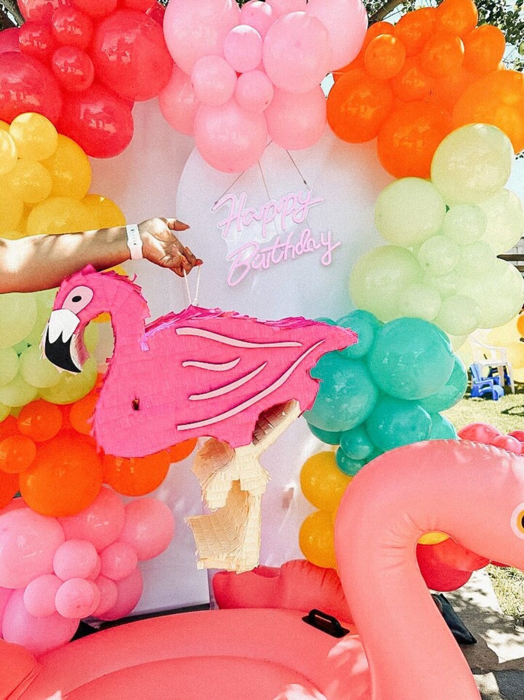 Elegant Pink Flamingo Piñata - Add a Splash of Tropical Fun to Your ...