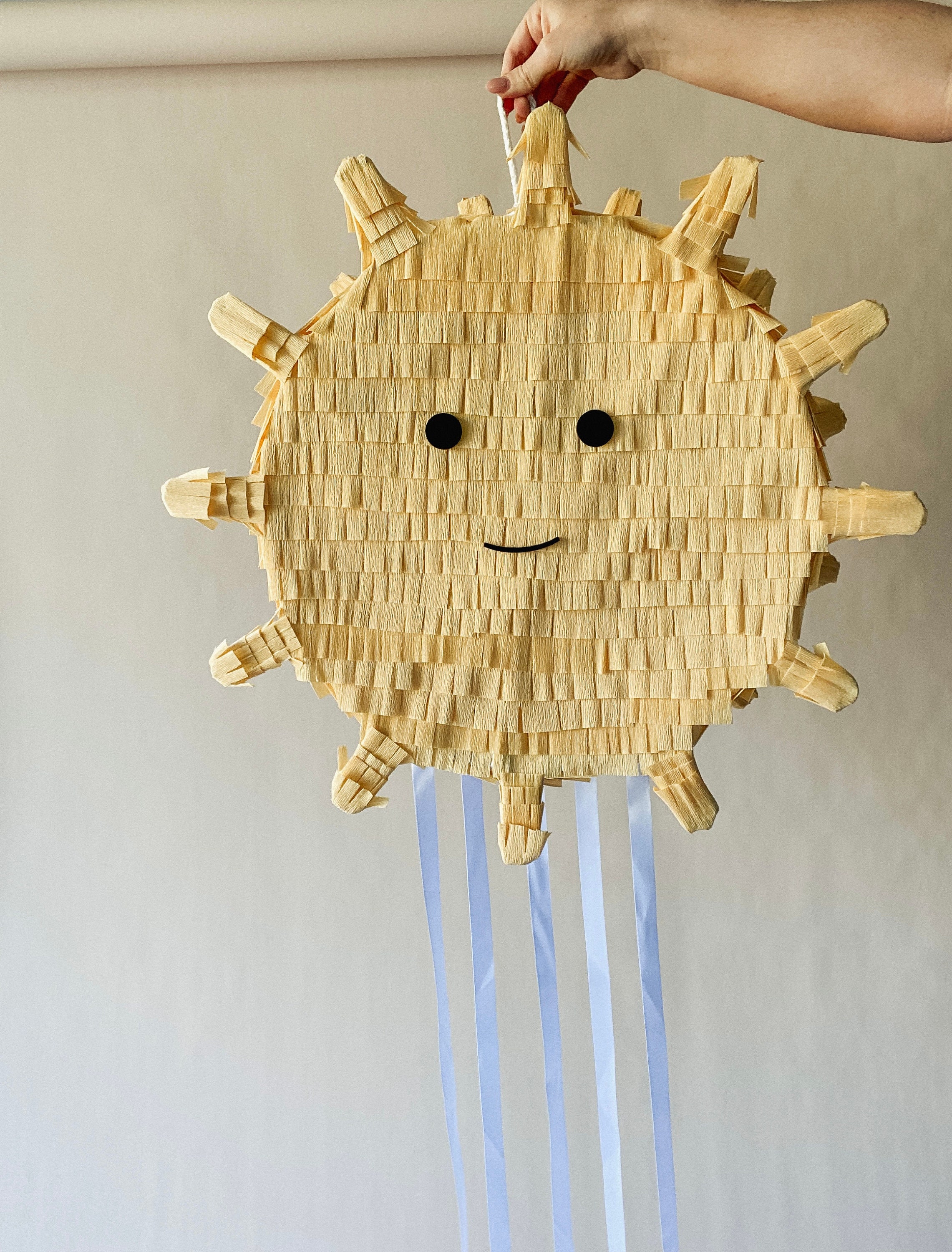 Radiant Happy Sun Piñata Brighten up Your Celebration - Etsy