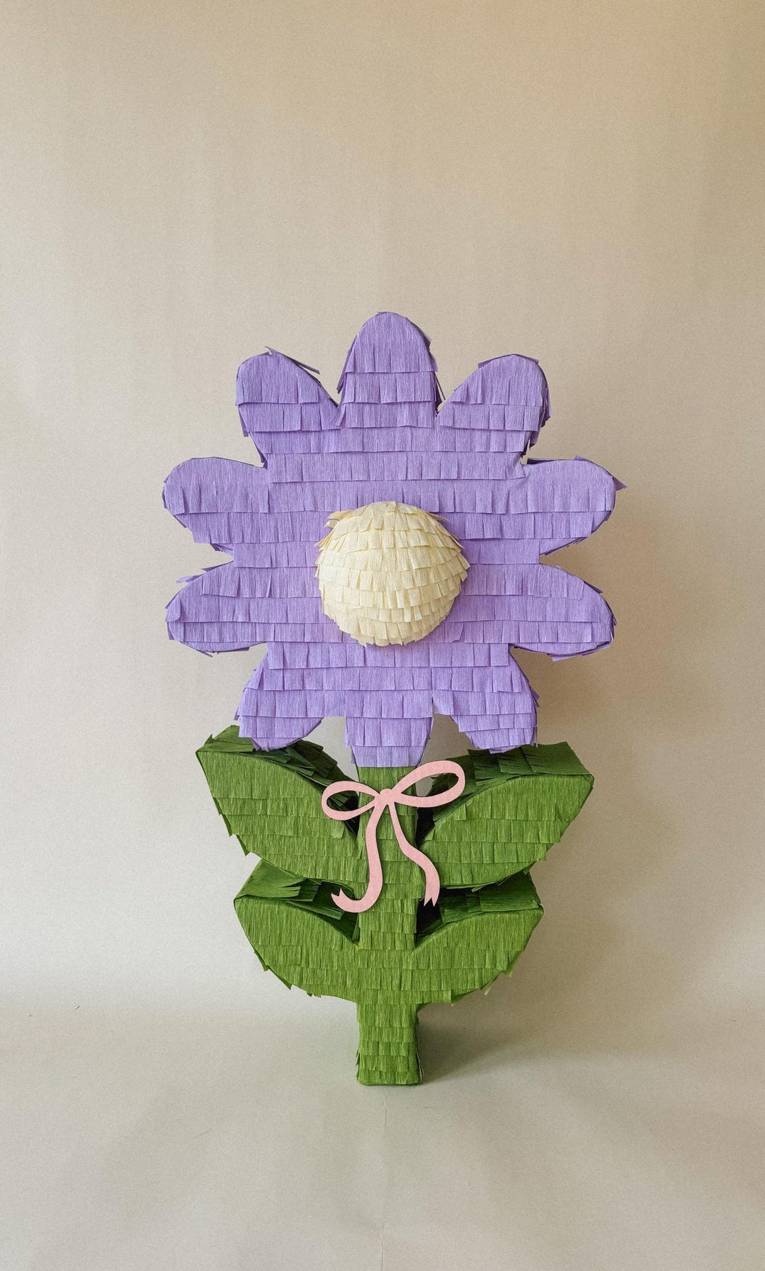 Whimsical Daisy Flower Piñata – Handcrafted Botanical Statement Piece ...