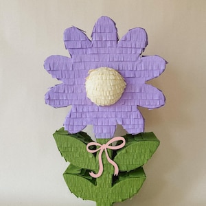 Whimsical Daisy Flower Piñata – Handcrafted Botanical Statement Piece ...