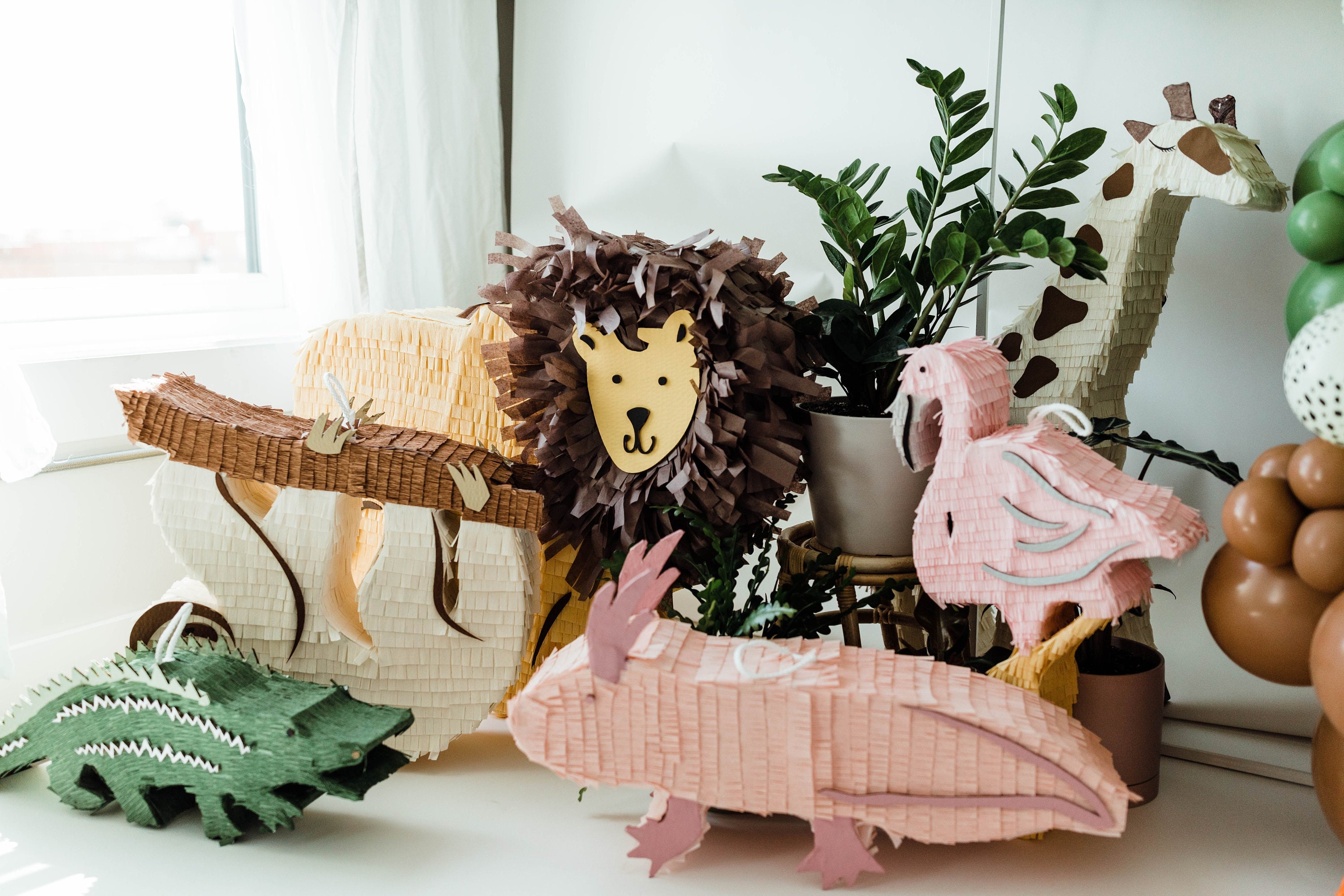 Enchanted Axolotl Piñata Dive Into a World of Magical Celebration - Etsy