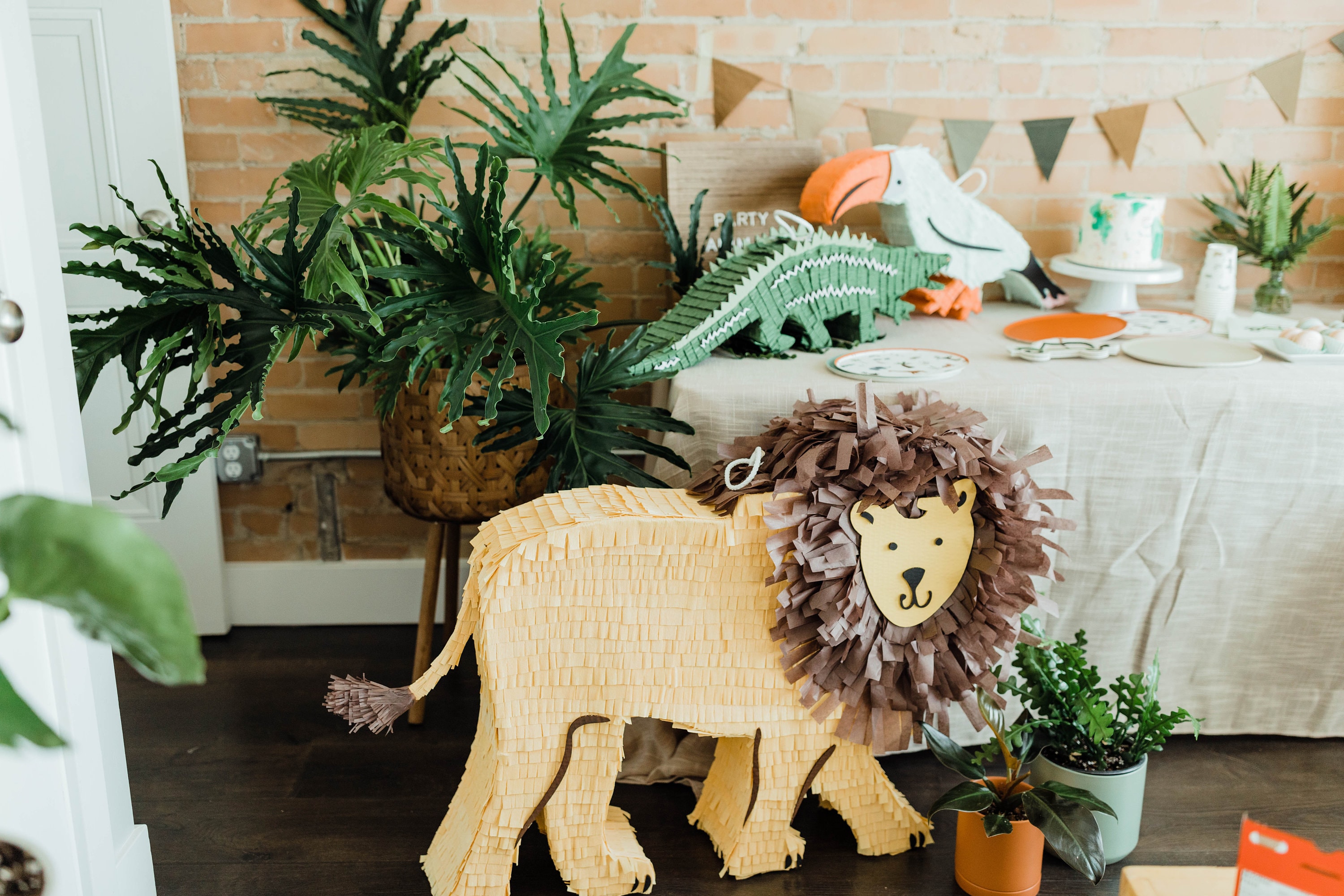 Majestic Lion Piñata - Roar Into Celebration With King of the Jungle ...