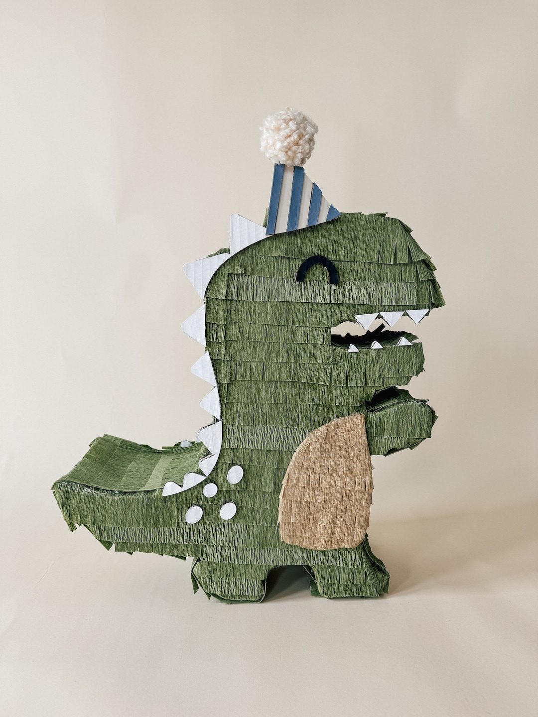 Dino Party Piñata – Handcrafted Dinosaur Piñata for Prehistoric ...