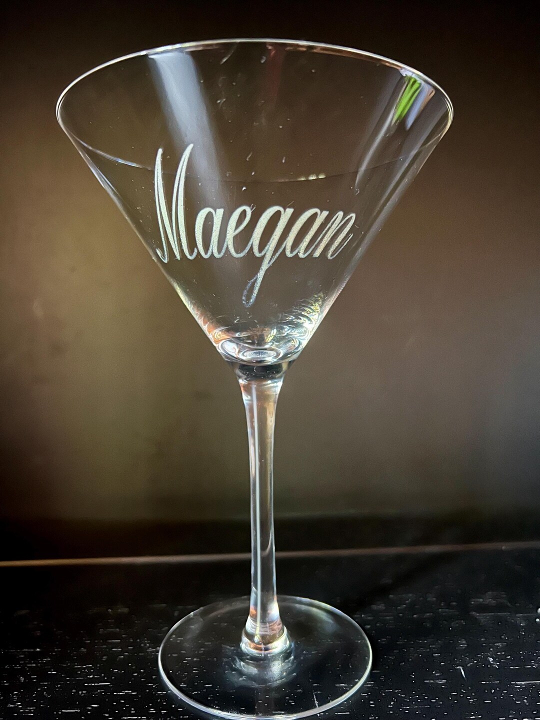 Personalized Martini Glass - Etsy
