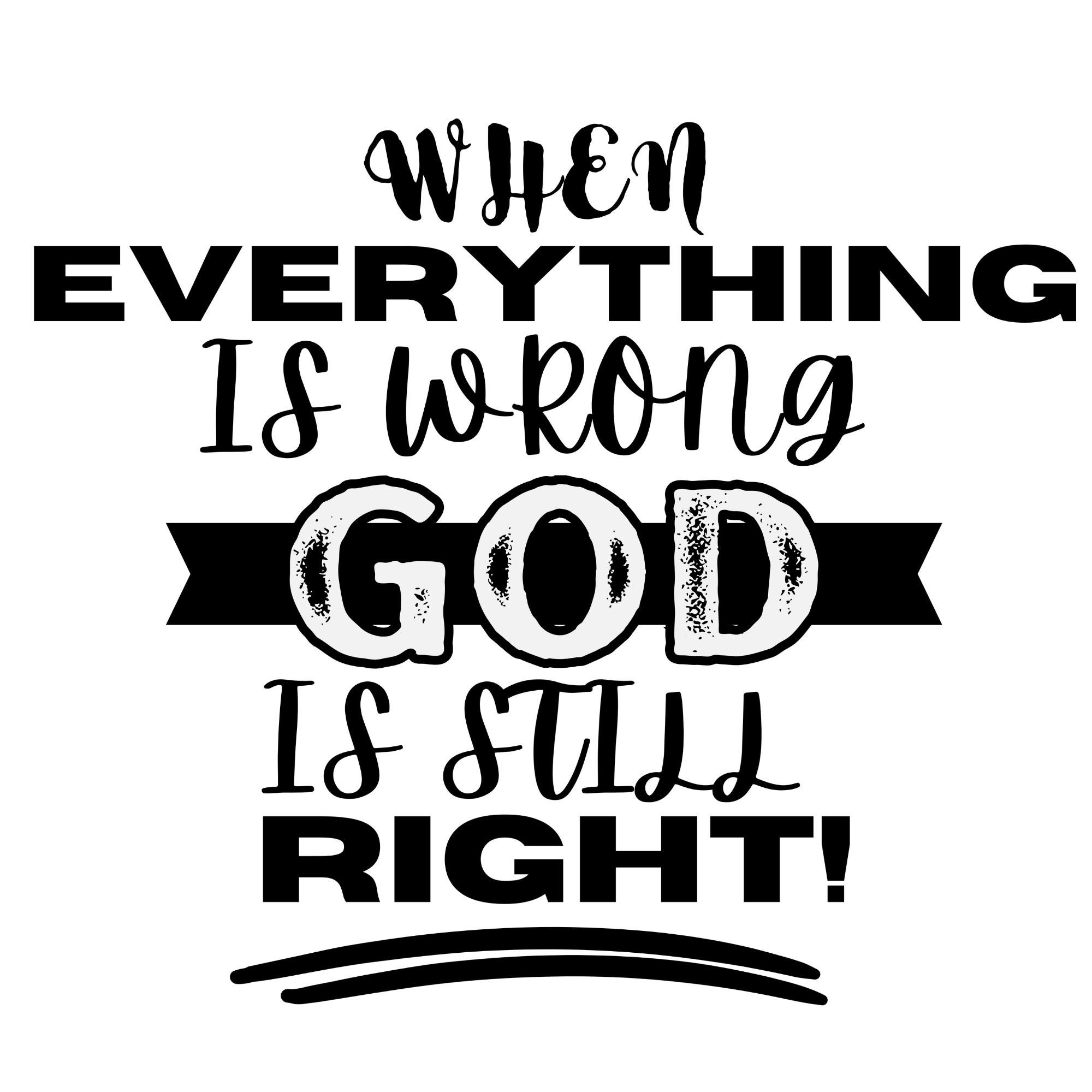God is STILL Right SVG and PNG, Digital Design & Download - Etsy