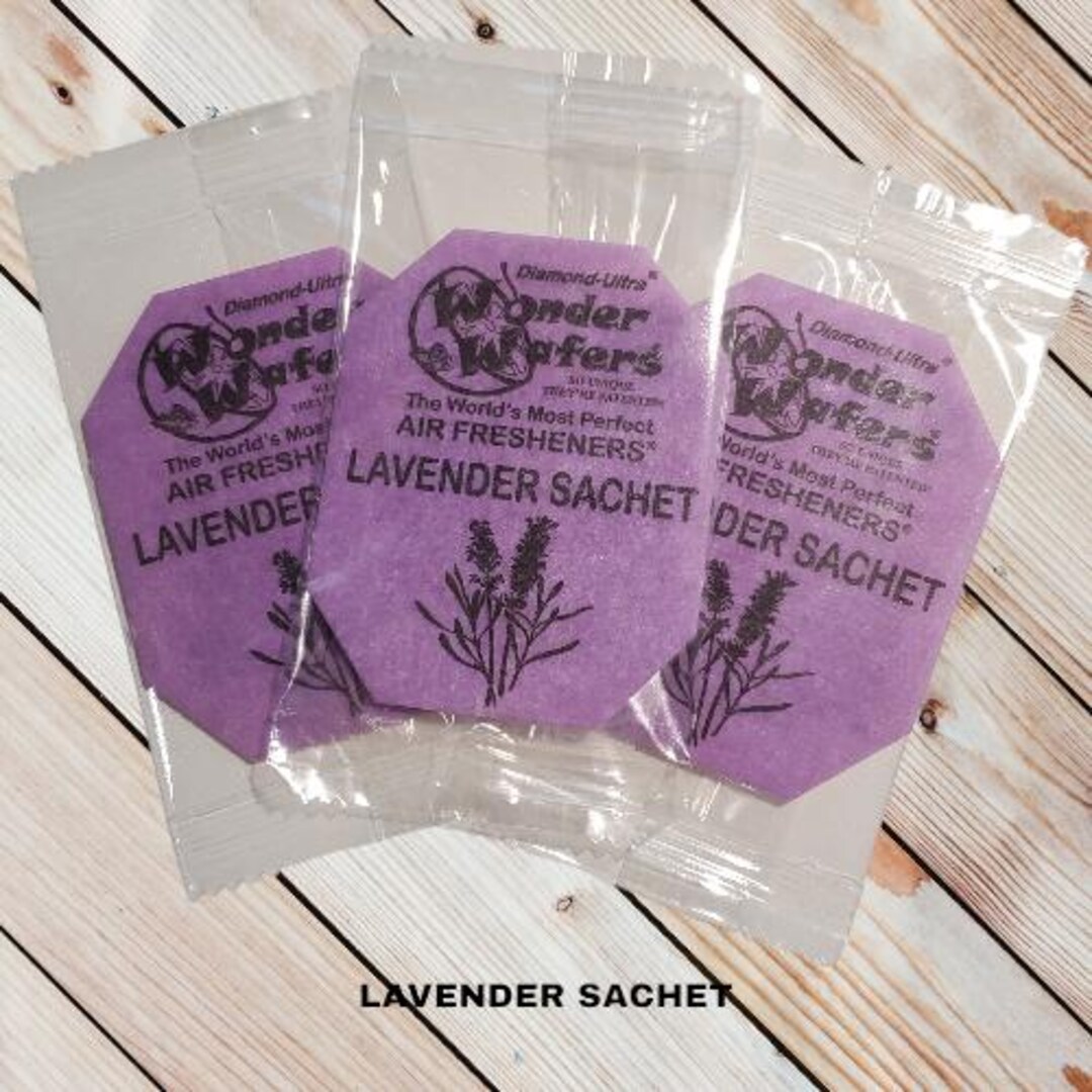 LAVENDER SACHET Scented Wafers Refills for Wooden Car Air Freshener - Etsy