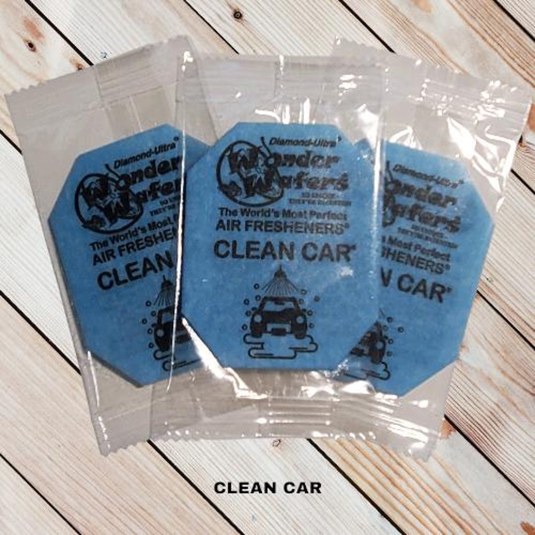 CLEAN CAR Scented Wafers Refills for Wooden Car Air Freshener - Etsy