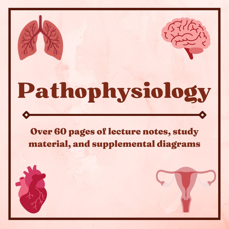 Advanced Pathophysiology - Etsy