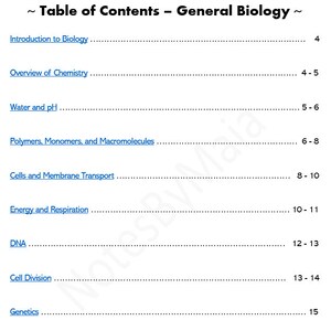General Biology and Microbiology Notes and Study Material for Pre ...