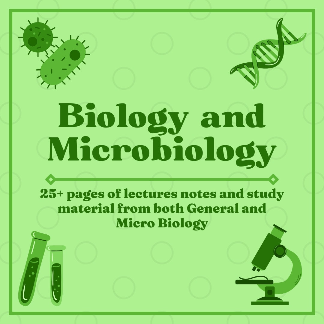 General Biology and Microbiology Notes and Study Material for Pre ...