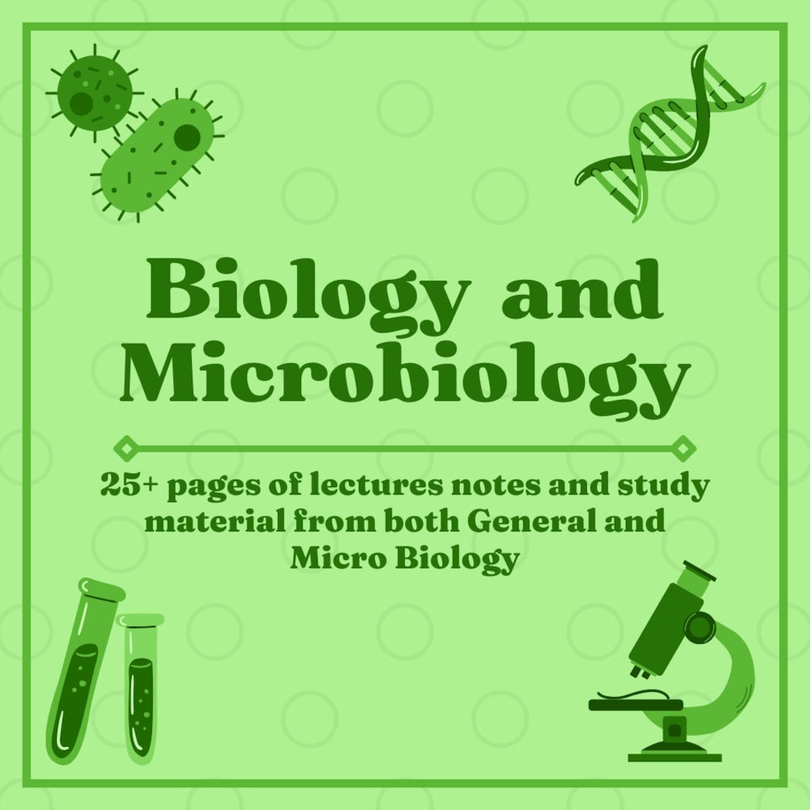 General Biology and Microbiology Notes and Study Material for Pre ...