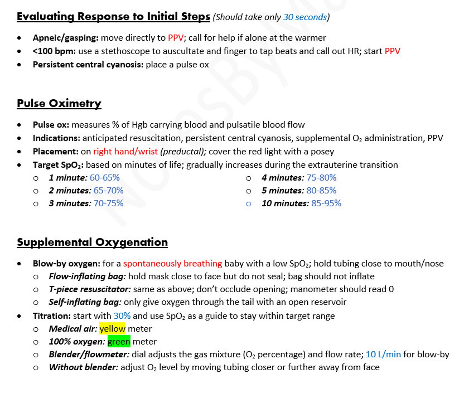 Neonatal Resuscitation Program (NRP) 8th Edition Training Guide Based ...