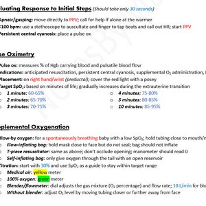 Neonatal Resuscitation Program (NRP) 8th Edition Training Guide Based ...