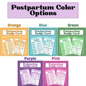 Neonatal Badge Card Bundle for Nurses and Nursing Students - Postpartum ...