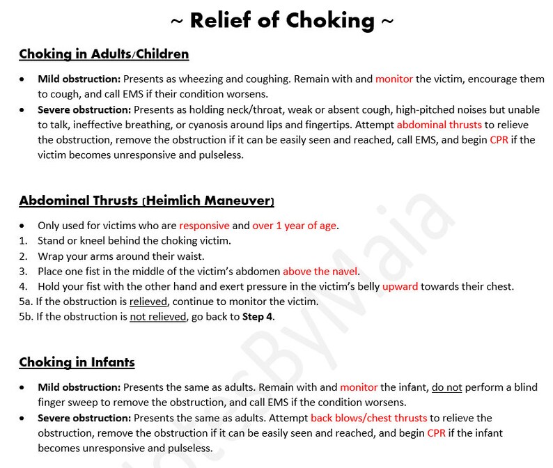 Cpr/basic Life Support (BLS) Training Guide Based on AHA Curriculum ...