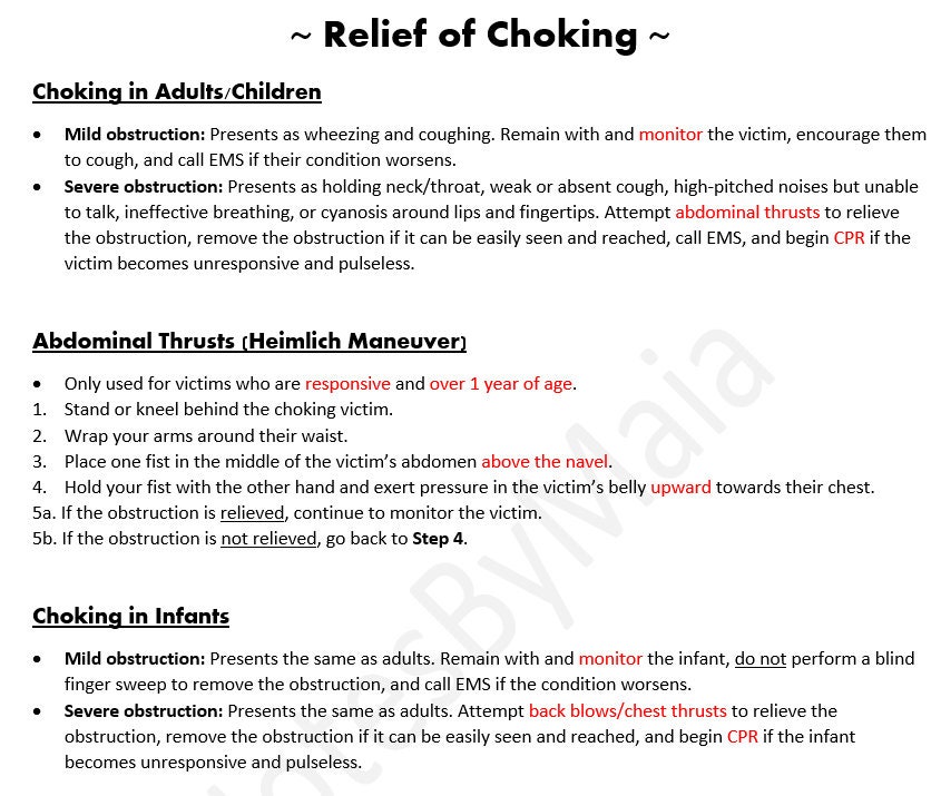 Cpr/basic Life Support (BLS) Training Guide Based on AHA Curriculum ...