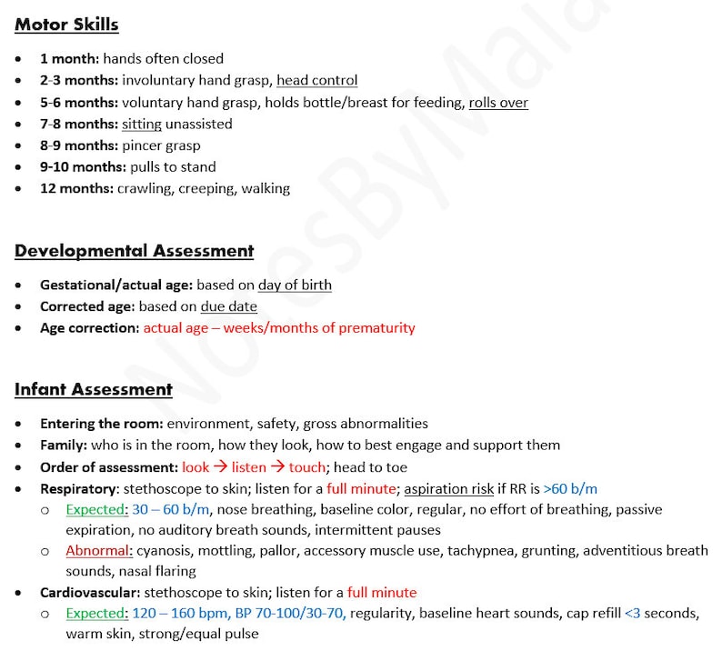 Pediatric Nursing Theory child and Family Health Lecture Notes for ...
