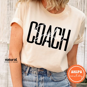 Personalized Coach Shirt | Custom Coach Gift | Cheer Coach Tshirt ...