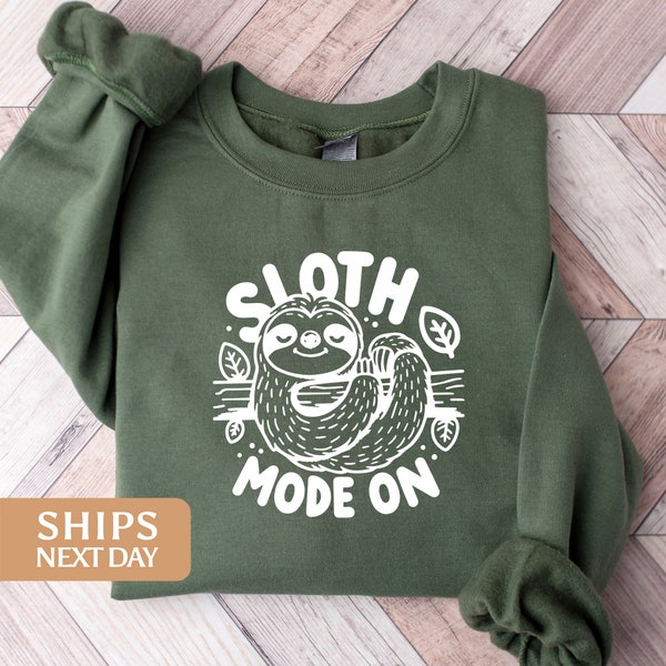 Sloth Hoodie - Etsy