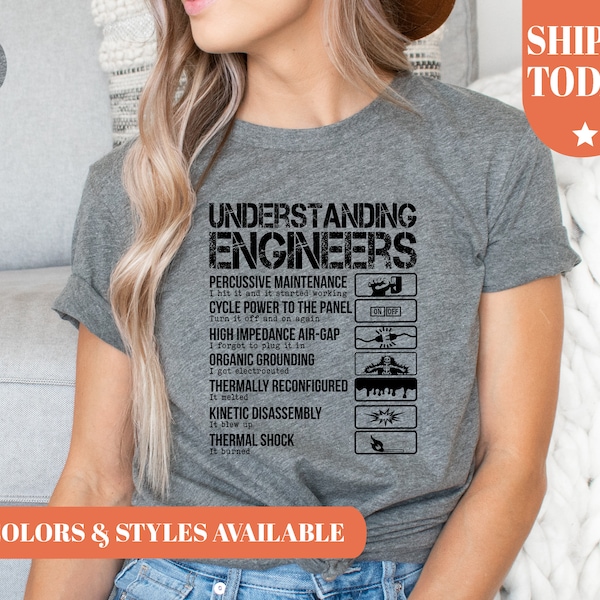 Engineer T Shirt - Etsy