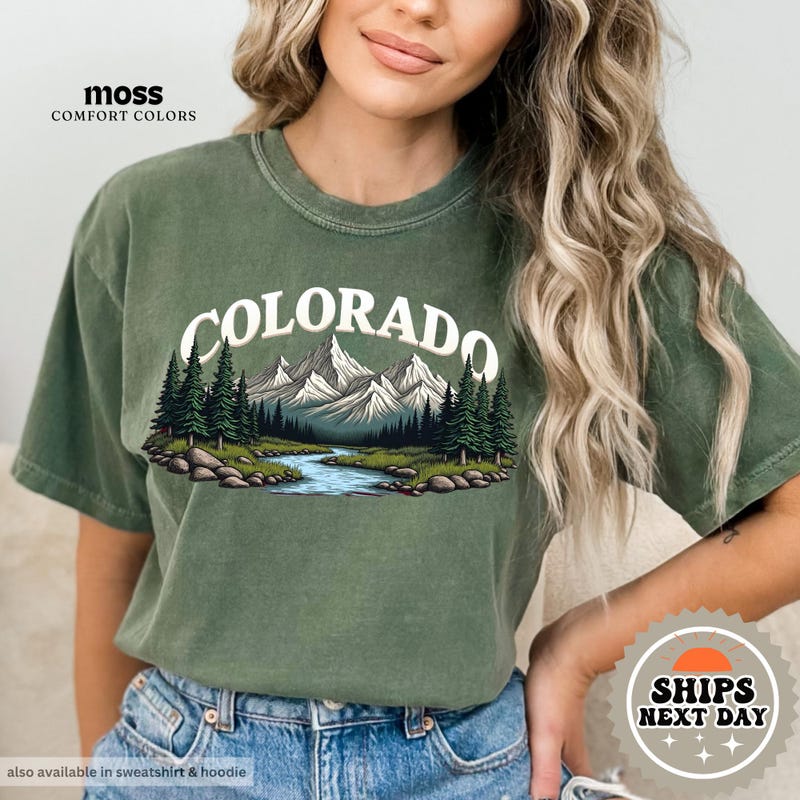 Colorado T Shirt - Etsy