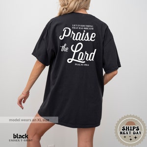 Praise the Lord Shirt Psalm Shirt Prayer Shirt Scripture Shirt Faith ...