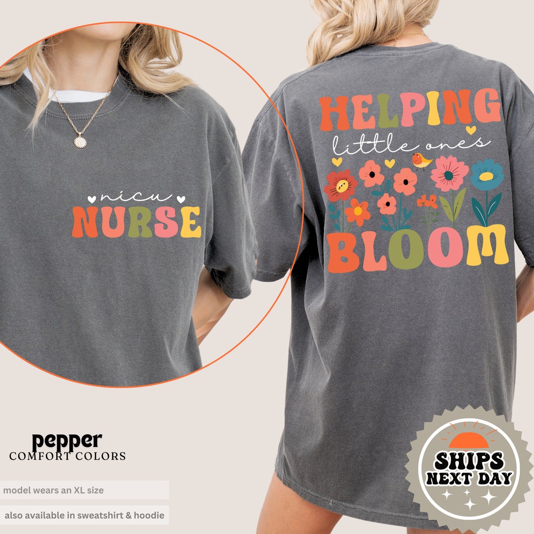 Comfort Colors NICU Nurse Shirt | Neonatal Nurse Shirt | Neonatal ...