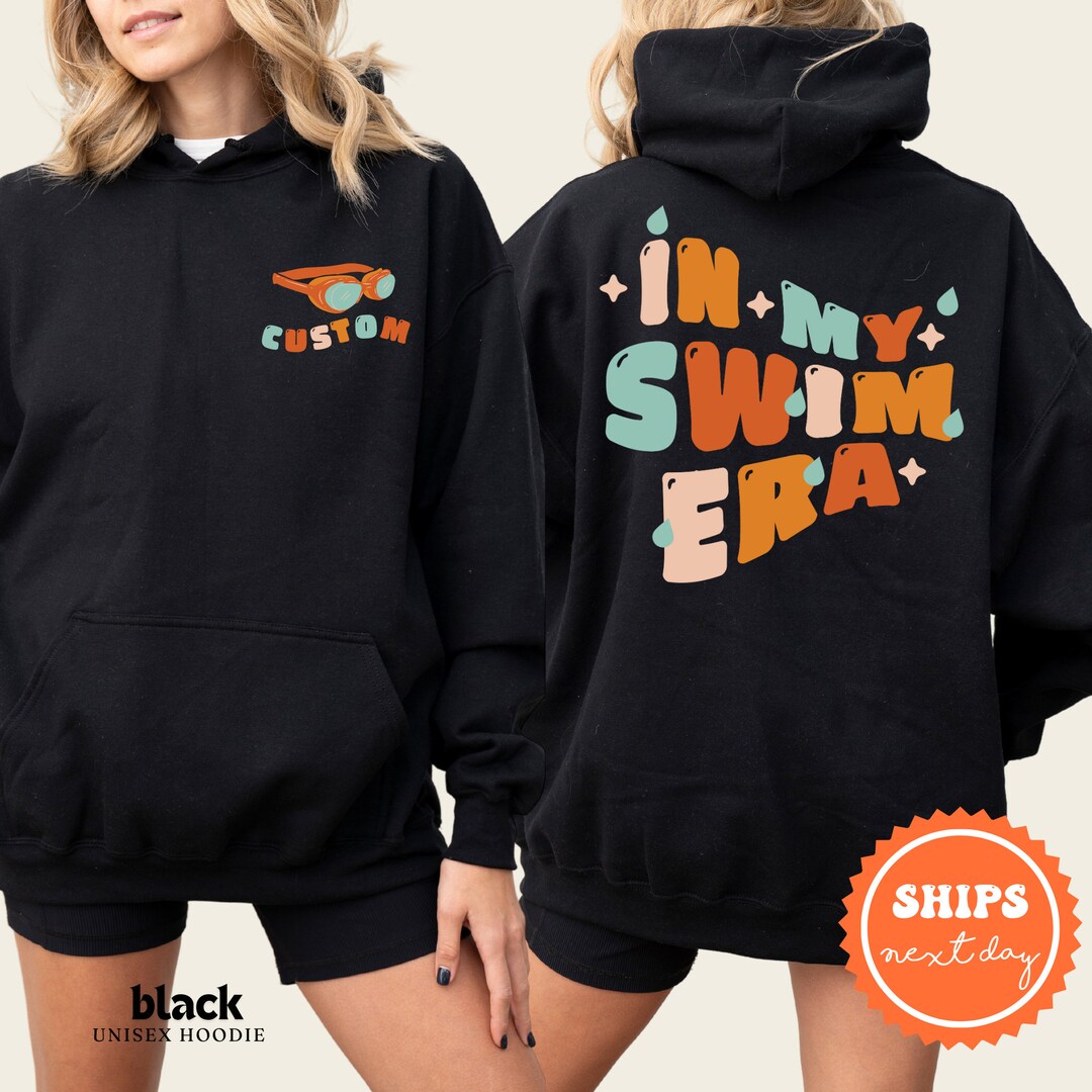 Custom in My Swim Era Sweatshirt | Swimmer Sweatshirt | Swim Coach ...