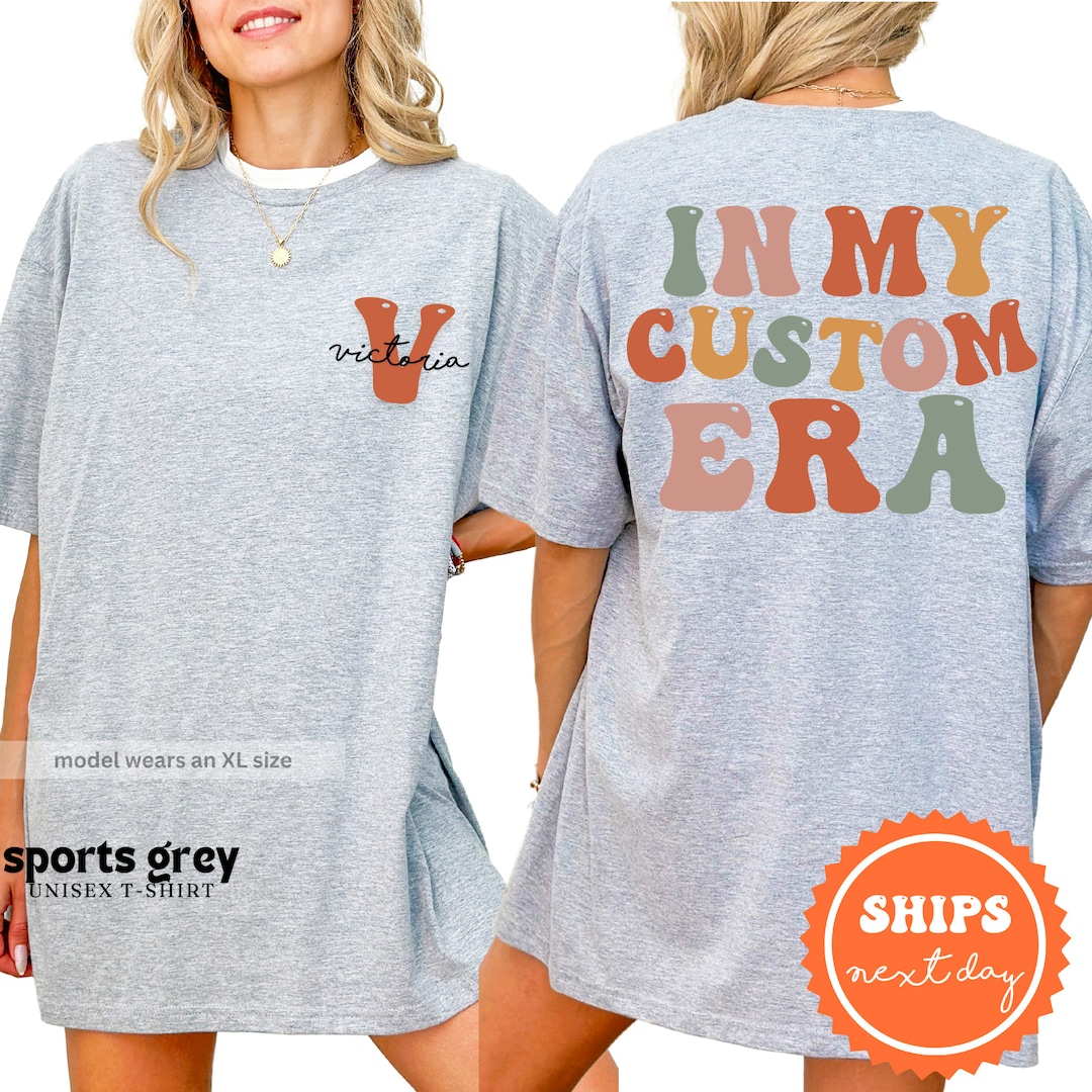 In My Custom Era Shirt | in My Era Shirt | Custom Shirt | Personalized ...