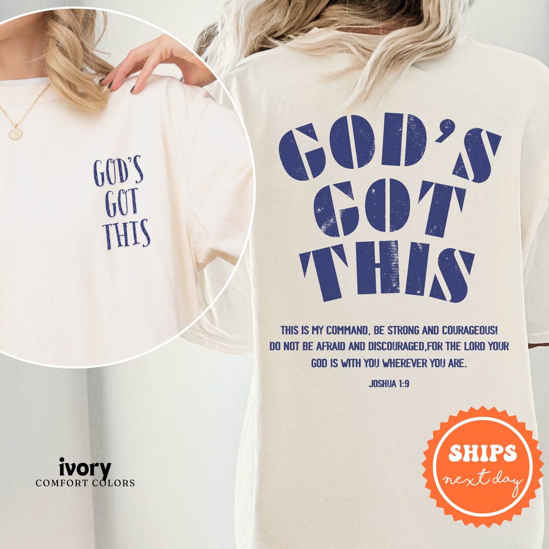 God's Got This Shirt: Comfort Colors Christian T-shirt - Etsy