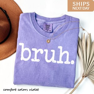 Bruh Shirt: Funny Sarcastic Mom Life Tee - Etsy