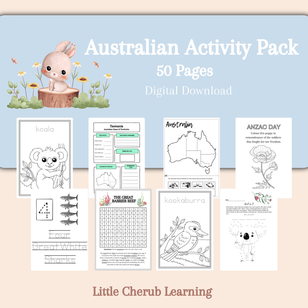 Preschool Australian Activities, Toddler Australian Activities, Kids ...