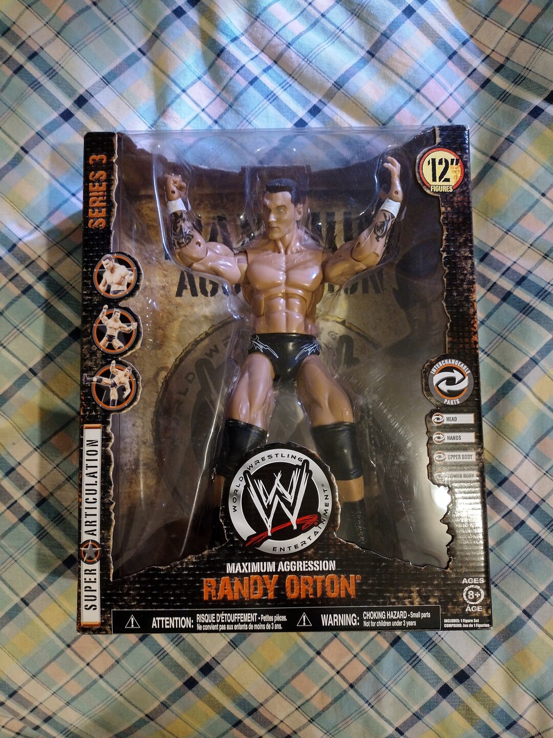 Vintage Randy Orton 12 Action Figure WWE Figure New - Etsy