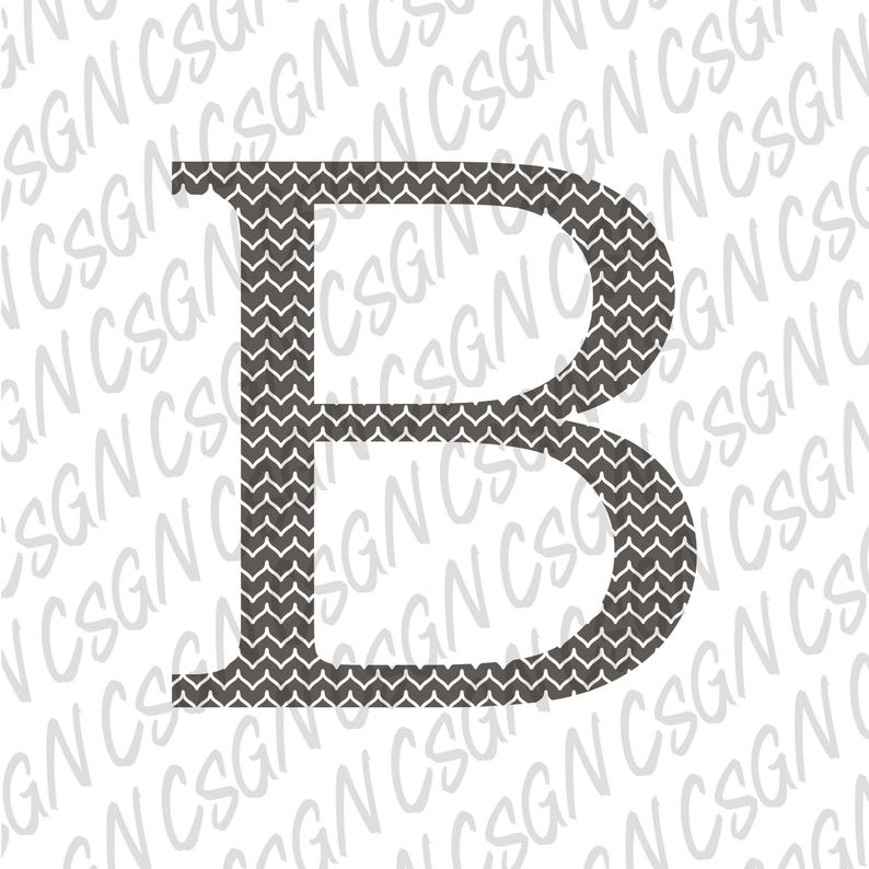 Weasley Sweater Letter "b" - HP - PNG Digital Download - Cut File - Etsy