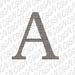 Weasley Sweater Letter "a" - HP - PNG Digital Download - Cut File - Etsy