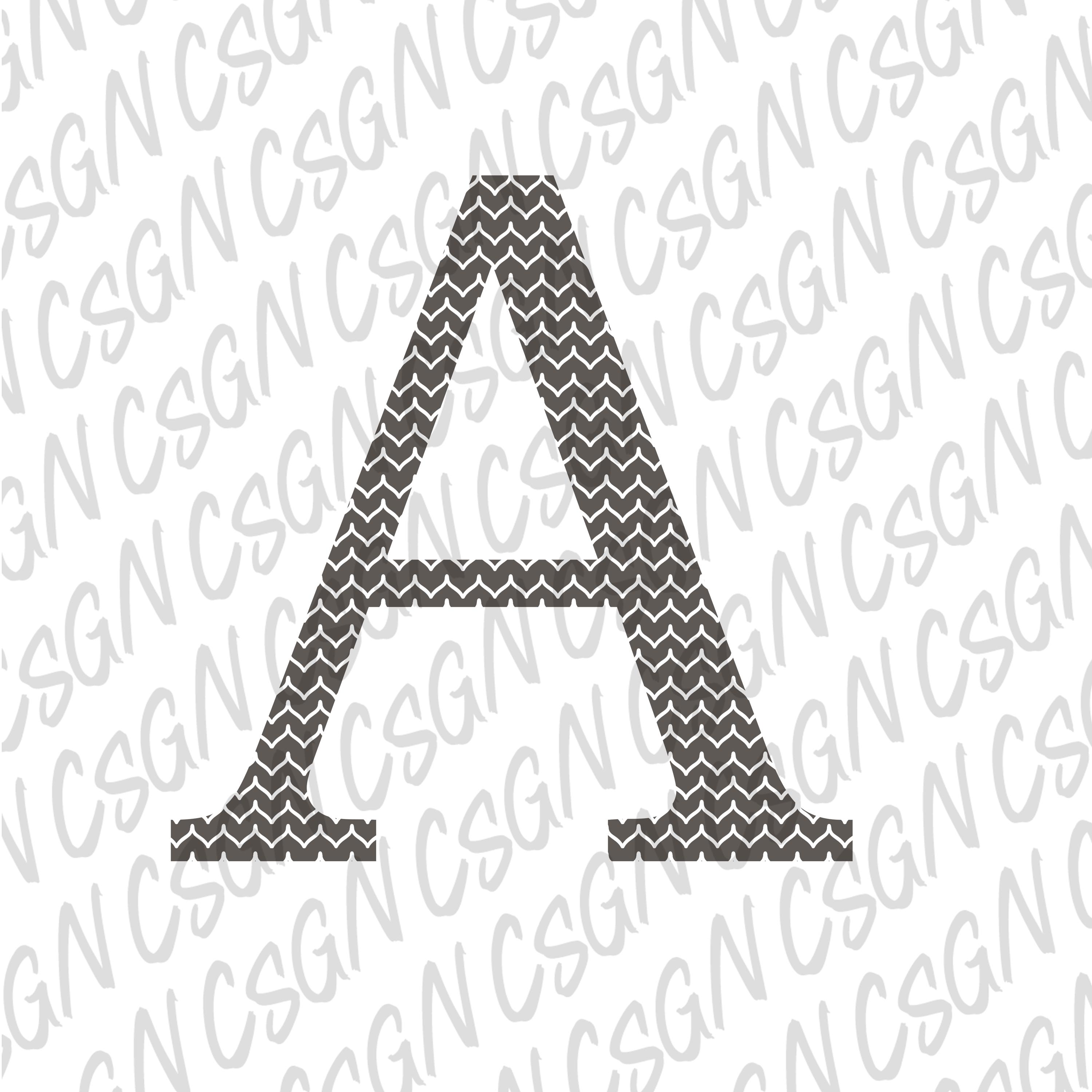 Weasley Sweater Letter "a" - HP - PNG Digital Download - Cut File - Etsy