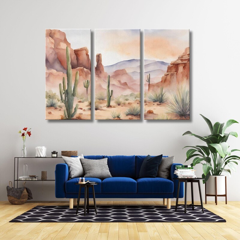 Triptych Canvas - Etsy